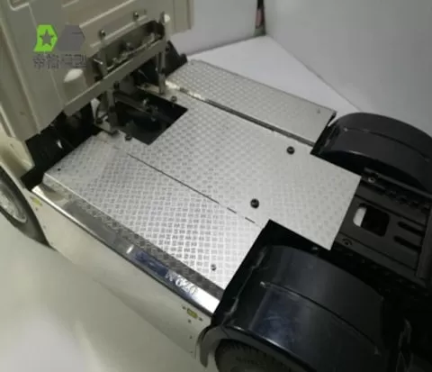 AsTec Models - DMW - Scania 6x4 front Chassis deck plate with lockers - DMW