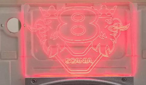 AsTec Models - DMW 077-3 Scania V8 & Griffins LED logo - DMW