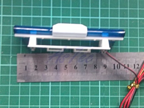 AsTec Models - FZ RC flashing beacon bar OVAL - BLUE - Fozen