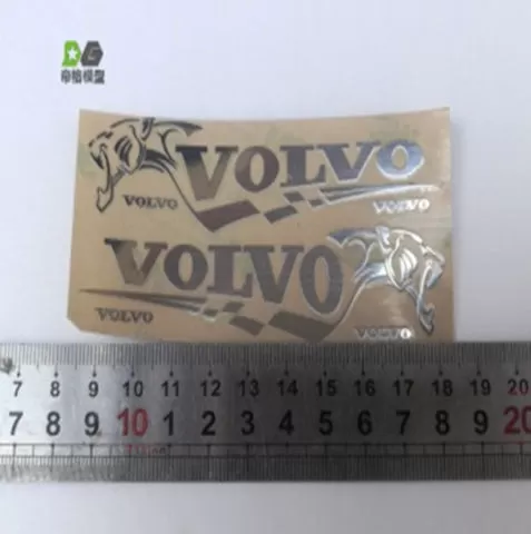 AsTec Models - DMW 074-v-volvo/cat decal in chrome - DMW